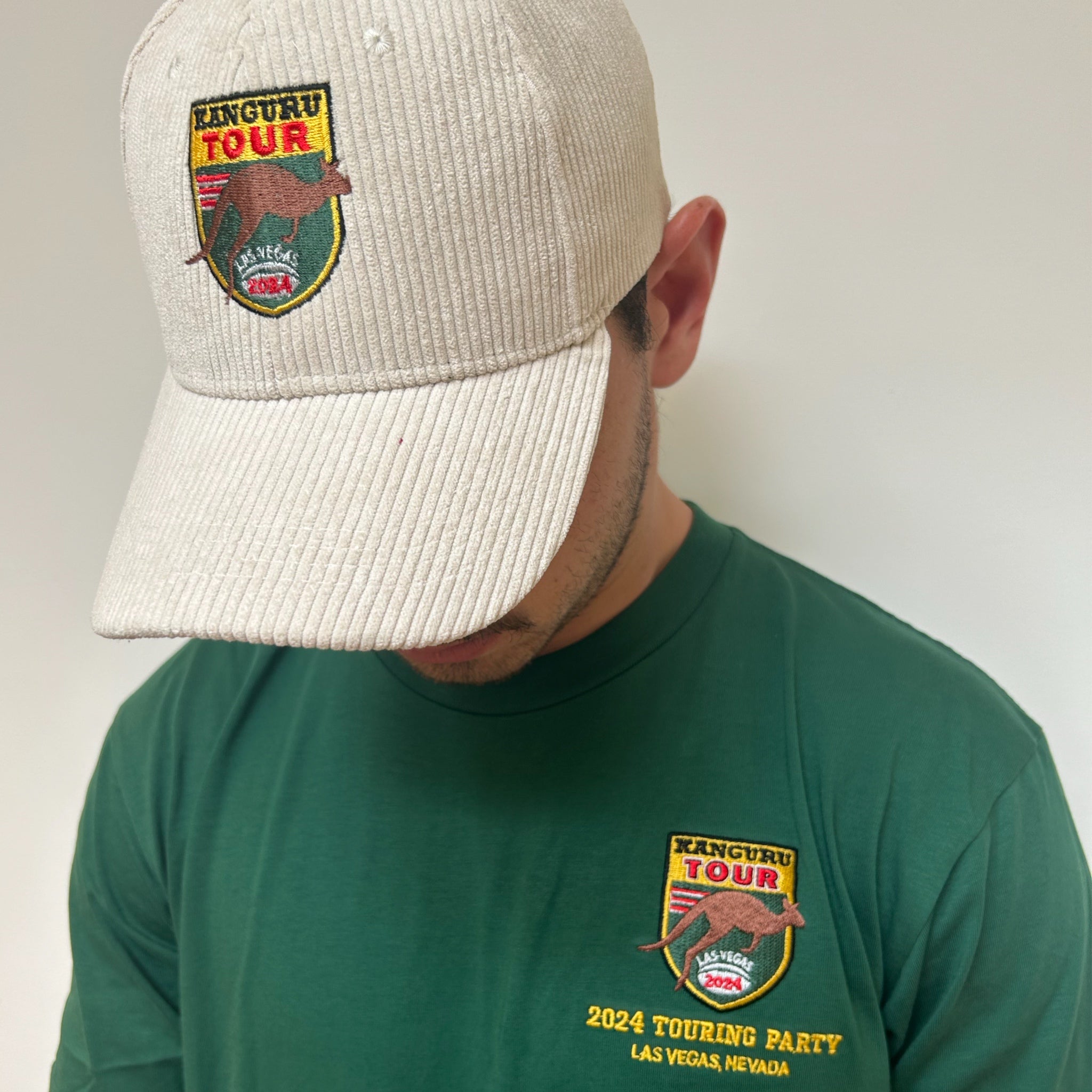 2024 Kanguru Tour Corduroy Cream Hat – Rugby League Guru